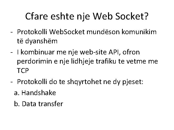 Leksion 6 Lenda Web Sever Komunikimi webserver I
