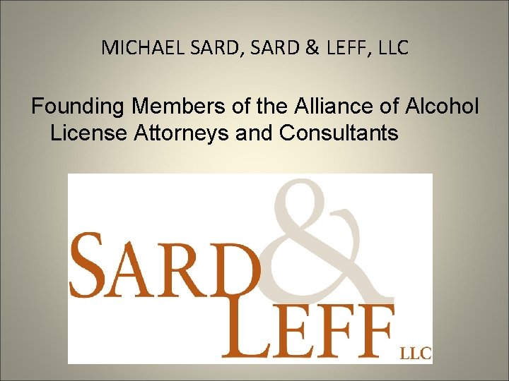 GEORGIAS ALCOHOLIC BEVERAGE LAWS AND REGULATIONS SPRING 2016