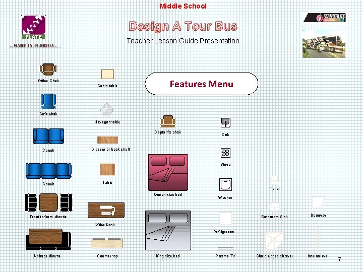 Middle School Design A Tour Bus Teacher Lesson
