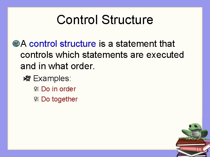 Programming Putting Together the Pieces Builtin Questions and