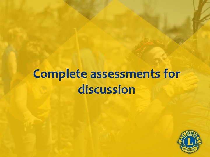 Improving Club Quality Welcome to the Club Quality