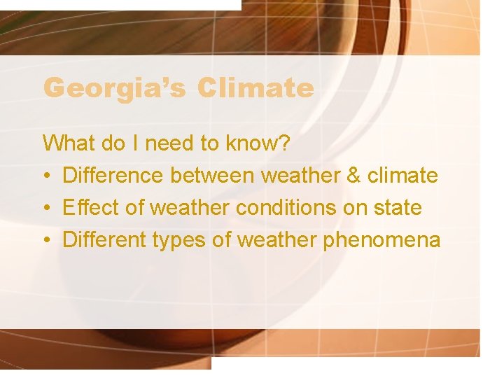 Geography of Georgia Graphic Organizer Notes Key terms