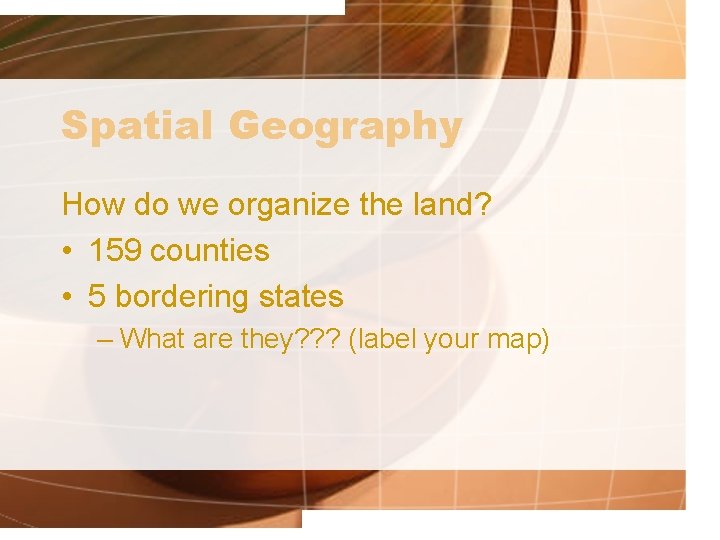 Geography of Georgia Graphic Organizer Notes Key terms