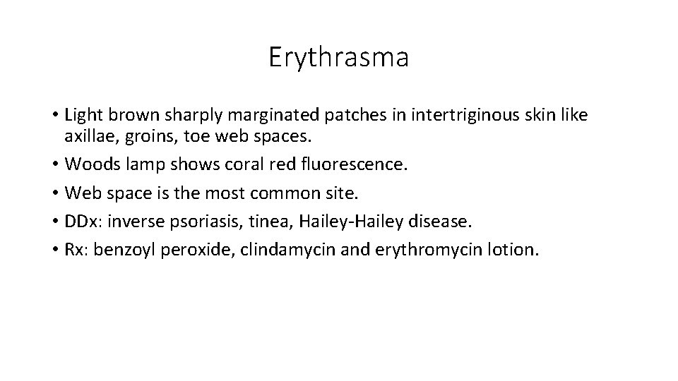 Common Cutaneous Infections and Infestations Mohammed AlHaddab MD