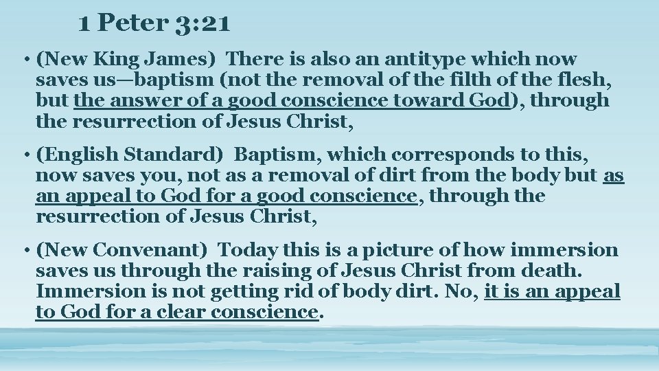 WHAT DOES BAPTISM DO A STUDY FROM HEBREWS