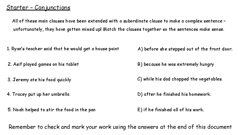 12 th February 2021 Year 3 Home Learning