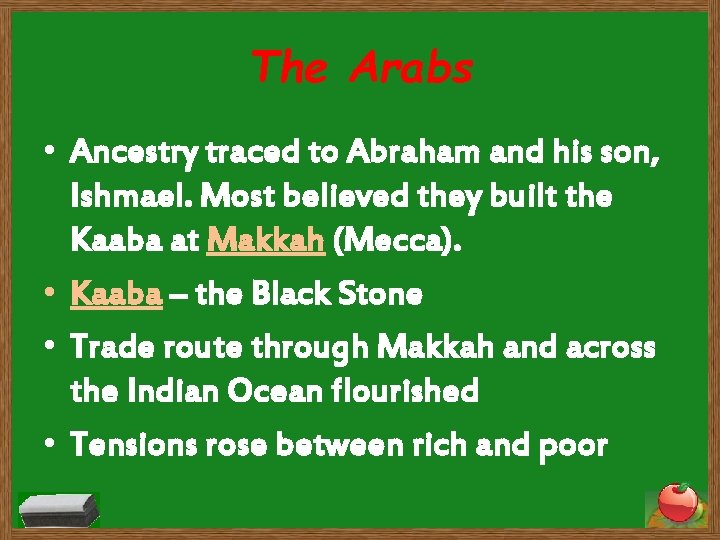 The World of Islam Chapter 6 The Rise