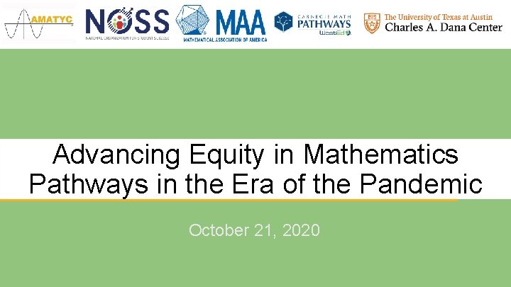 Advancing Equity in Mathematics Pathways in the Era