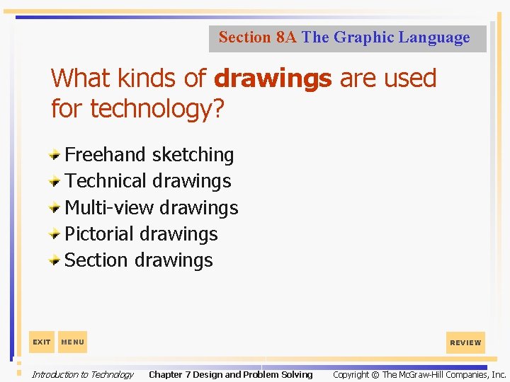 Design Drawings Prototypes Introduction to Technology by Pierce