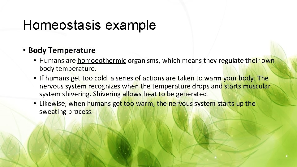 Characteristics of Life What does it mean to