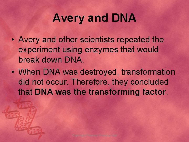 DNA and RNA Biology Ch 12 In 1928