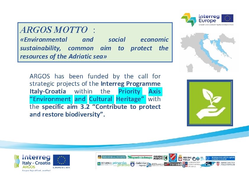 ARGOS SHARED GOVERNANCE OF SUSTAINABLE FISHERIES AND AQUACULTURE