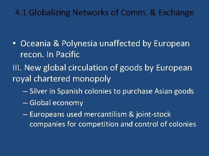 Unit 4 Early Modern Period 1450 1750 Tabs