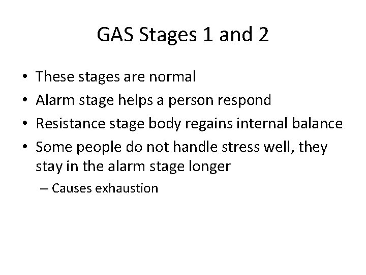 Stress What Is Stress Stress the bodys response