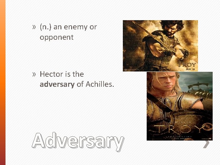 Unit 3 Vocabulary all images lifted shamelessly from