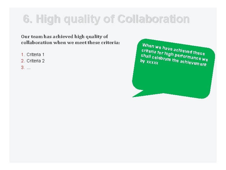 Team Poster 1 Introduction Improving quality of collaboration