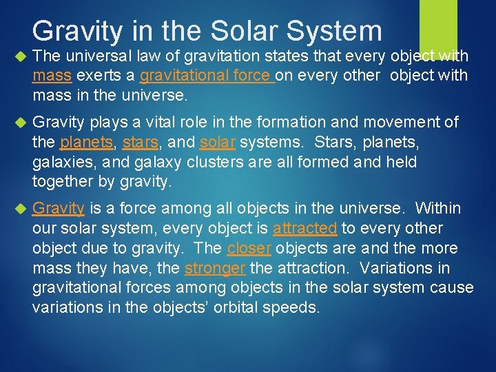 Mass vs Weight and Gravity 3 13 18