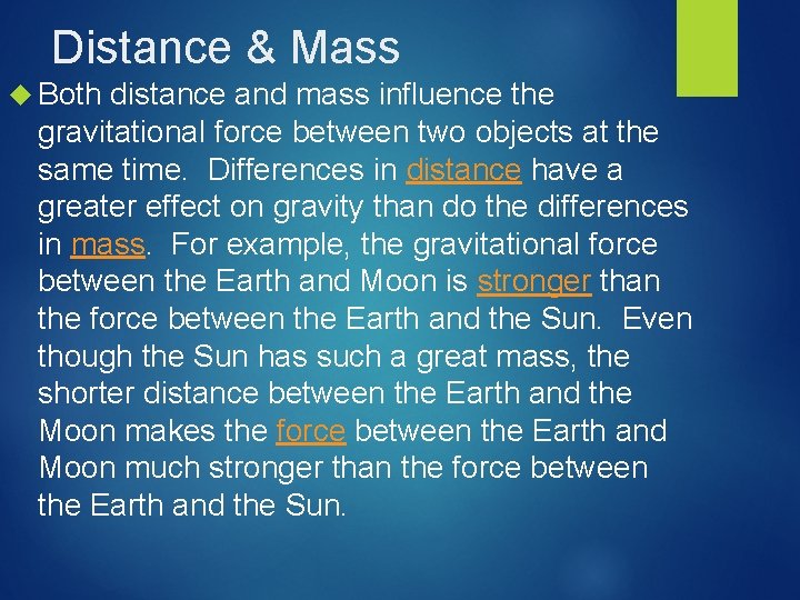 Mass vs Weight and Gravity 3 13 18