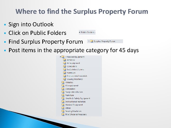 How to Dispose of District Equipment OVERVIEW Basic