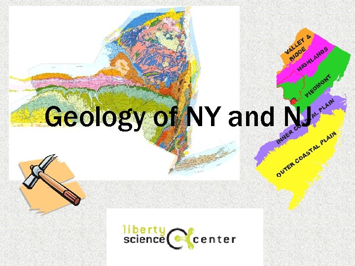 Geology of NY and NJ Objectives Earth Science