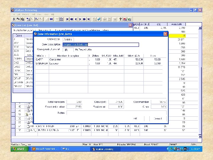 ESTIMATE TAKEOFF RELATED MATH WORKSHOP Part 2 Presented