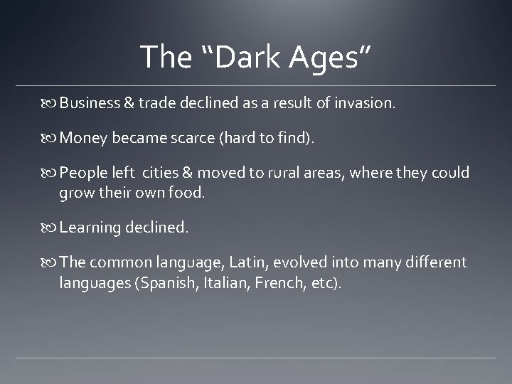 The Middle Ages 500 1500 AD Western Europe