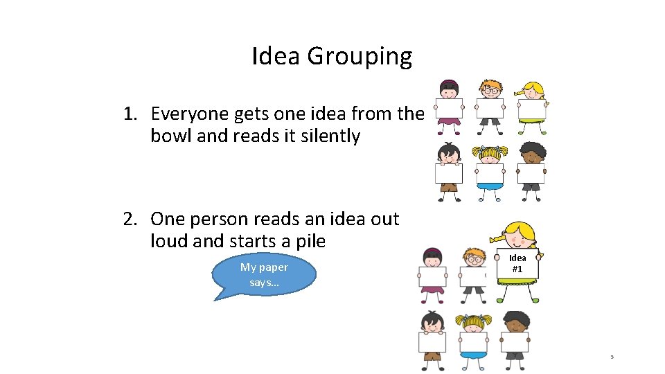 Opening Activity May 29 2018 1 Make a