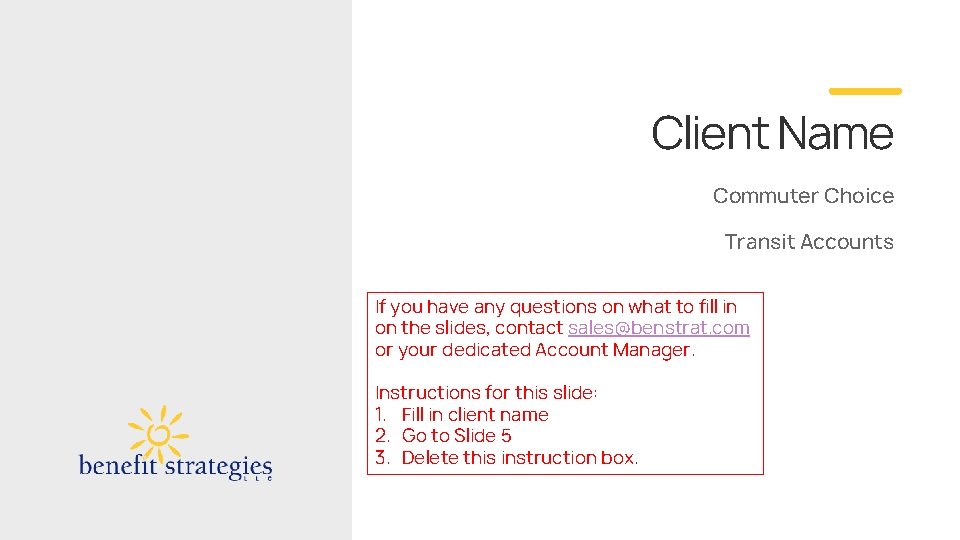 Client Name Commuter Choice Transit Accounts If you