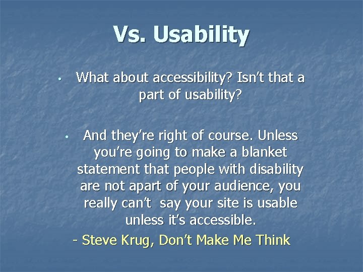 Teaching Accessibility and Universal Design in Higher Education