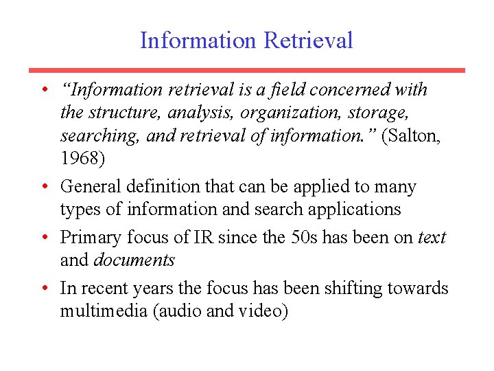 Web Information Retrieval Textbook by Christopher D Manning