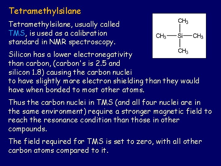 Understanding 13 C NMR spectroscopy Why carbon 13
