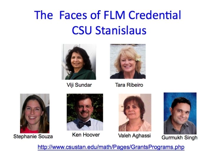 The Phases of Foundational Level Mathematics Credential CSU