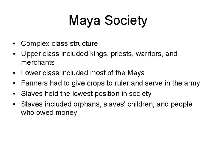 Mesoamerican Andean Civilizations Mesoamerica In what is now