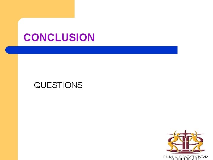 OFFICE OF THE PUBLIC PROTECTOR Presenter ASHLEY RAMPERSADH