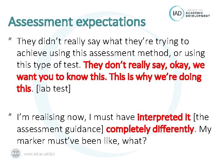 Leading Enhancement in Assessment and Feedback in Medical