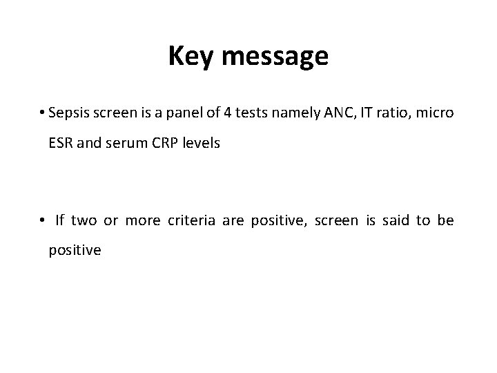 Sepsis screen Dr Ramesh Agarwal MD DM Neonatology
