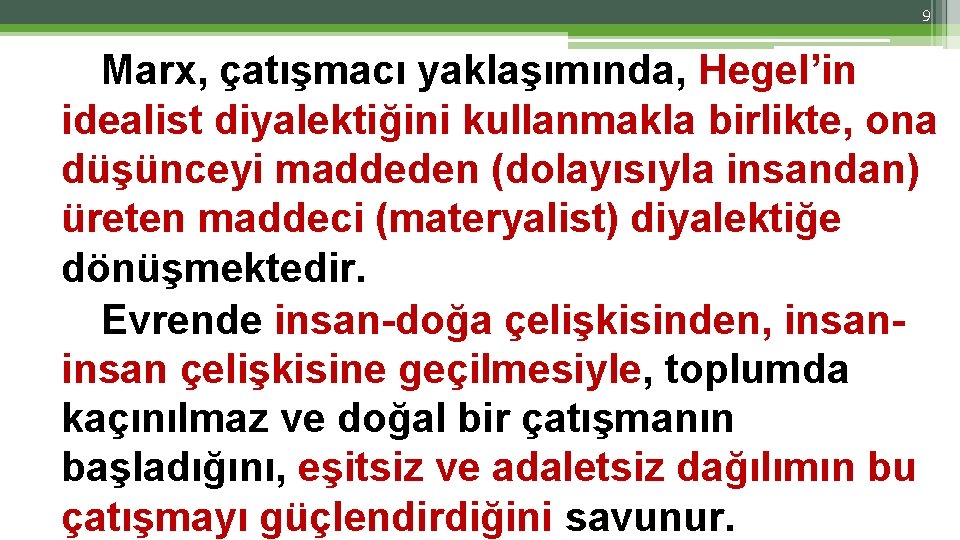 1 KLASK SOSYOLOJ KURAMLARI KARL MARX SOSYOLOJS 2