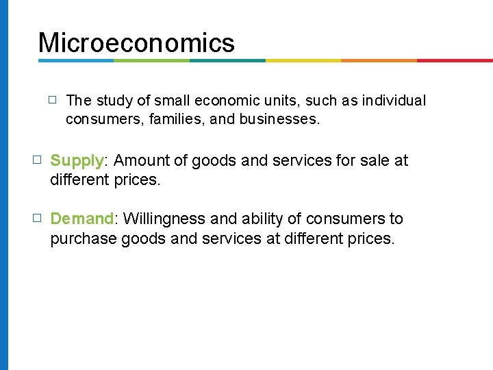 Chapter 3 Economic Challenges Facing Contemporary Business Economics