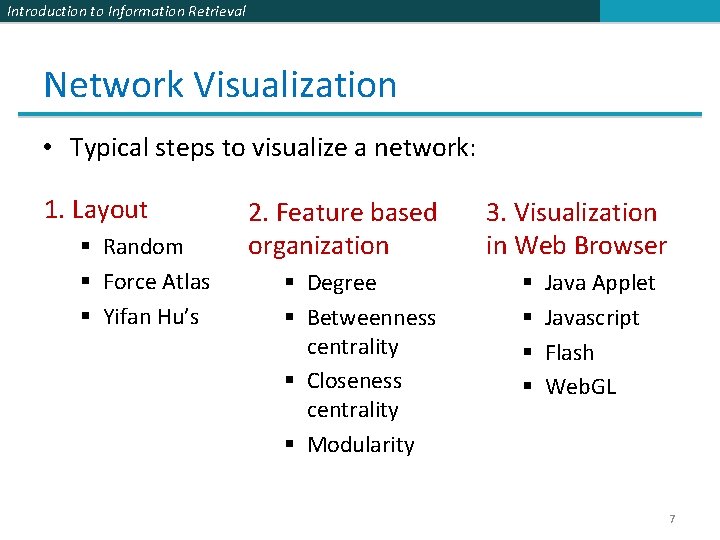 Introduction to Information Retrieval CS 5604 Information Storage