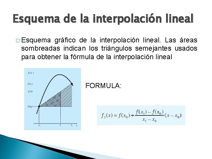 Unidad 5 Interpolacin 5 1 Polinomio de interpolacin
