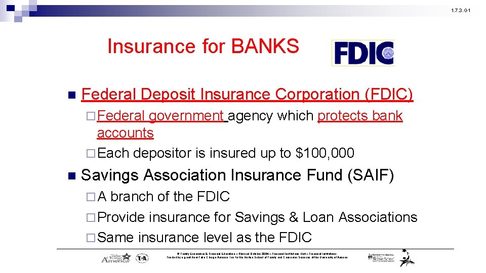 1 7 3 G 1 Banking Its just