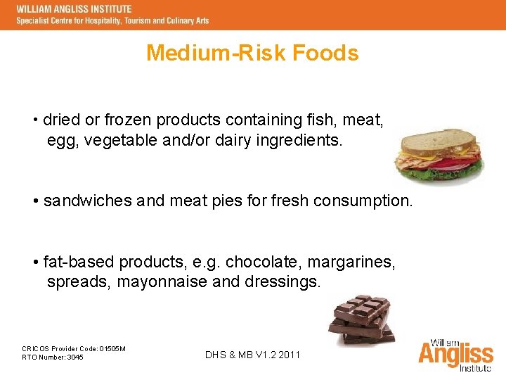 Implement Food Safety Procedures SITXFSA 001 A CRICOS