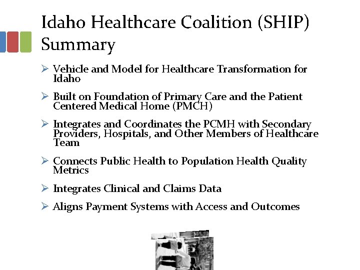 SHIP The Vision for the Future of Healthcare