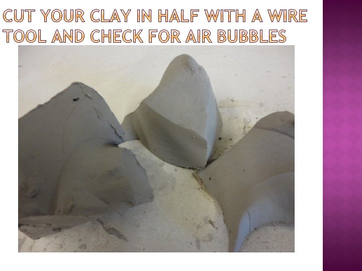 Stages of Clay Take out your Five ArtworksStumped