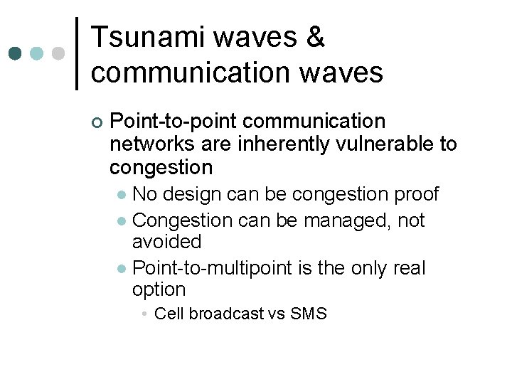 Current Technical Designs for Tsunami Warning Systems Sri