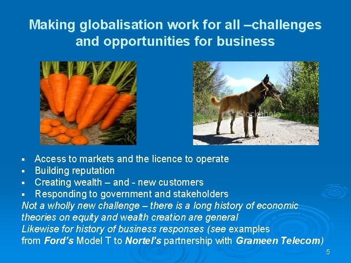 Global poverty and its challenge for business ETHICAL