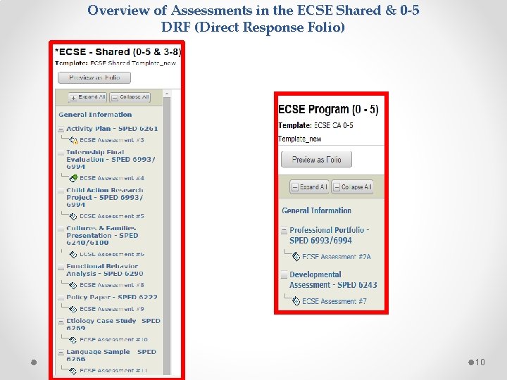 Early Childhood Special Education ECSE Student Training Guide