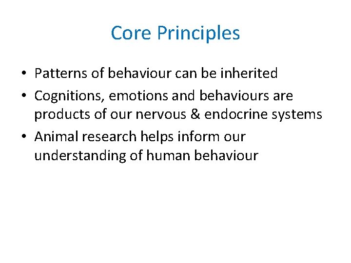 Welcome to IB Psychology WHAT ARE WE STUDYING