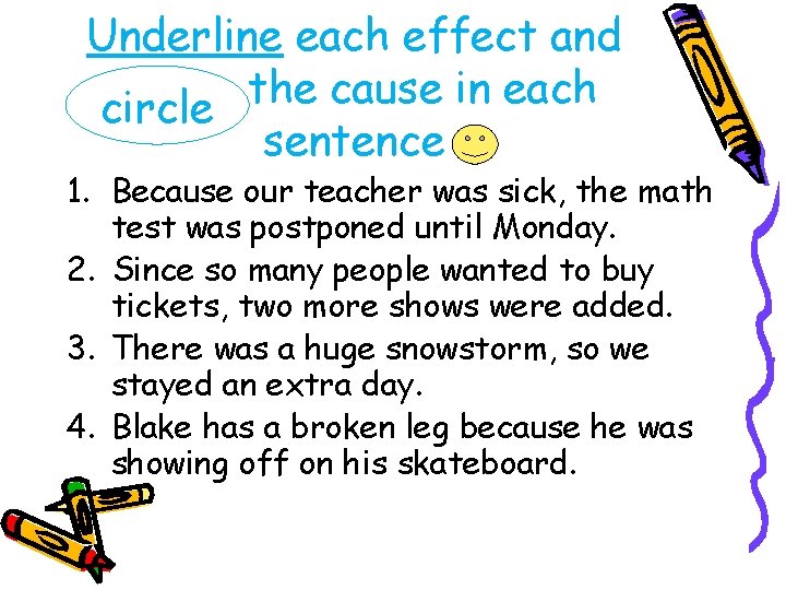 Cause Effect By Mr Gentili Jordan Jackson Elementary