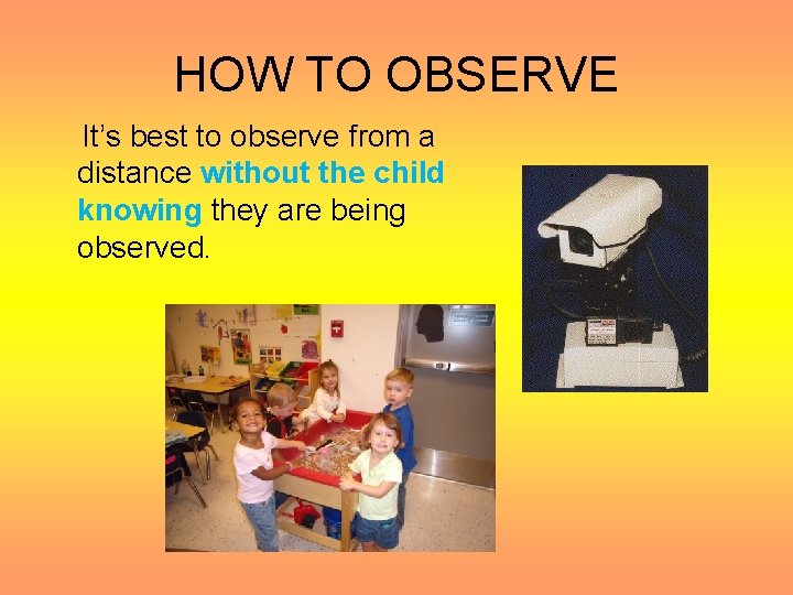 Child Care Guidance Unit 3 Laboratory Experience Responsibilities